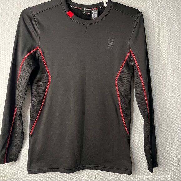 Spyder | Shirts | Spyder Active Performance Shirt Long Sleeve Size M ...